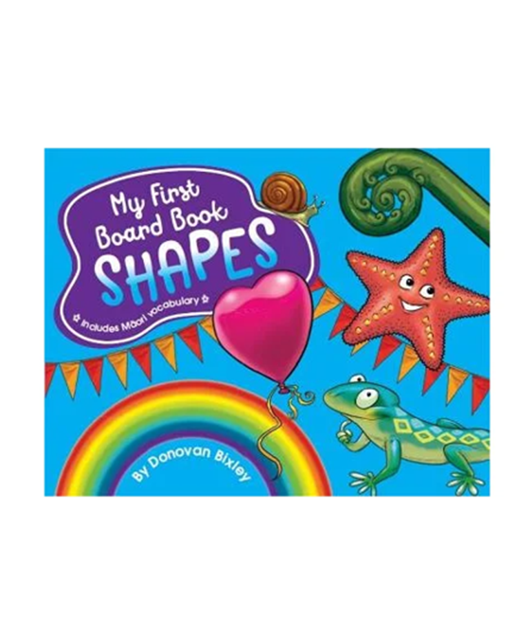 My First Board Book - Shapes – Elephant Ollie | NZ made | Baby clothing ...