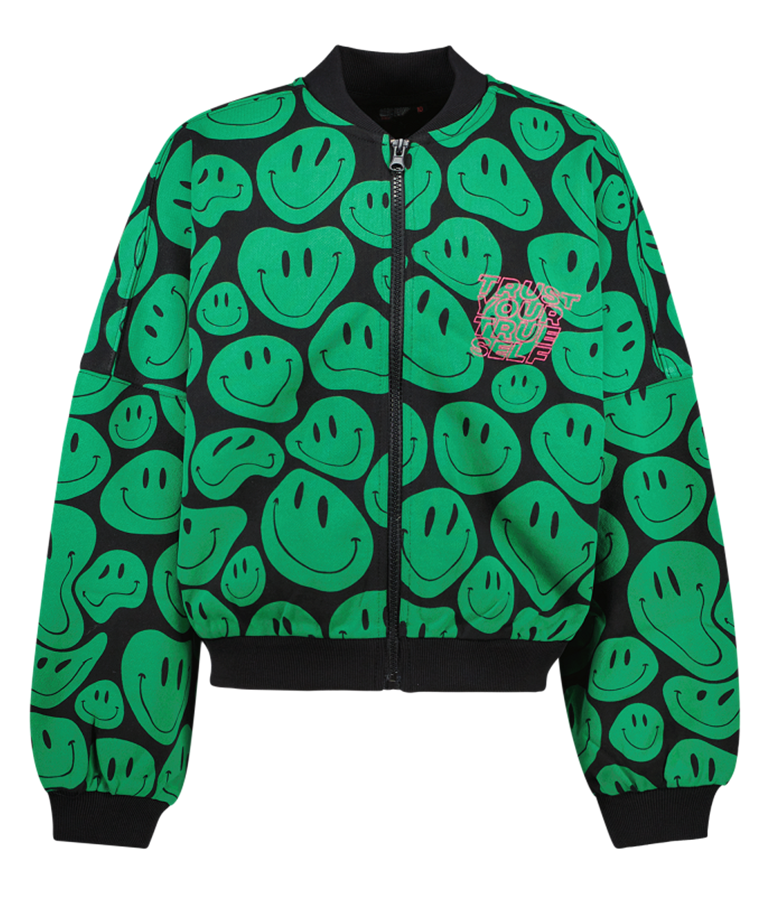Girl's Jimena Jacket - Green – Elephant Ollie | NZ made | Baby clothing ...